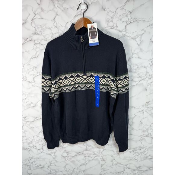 Weatherproof | Sweaters | Weatherproof Mens Sweater Pullover 4 Zip Sz L ...